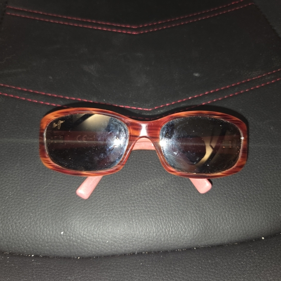 Maui Jim | Accessories | Maui Jim Red Sunglasses | Poshmark